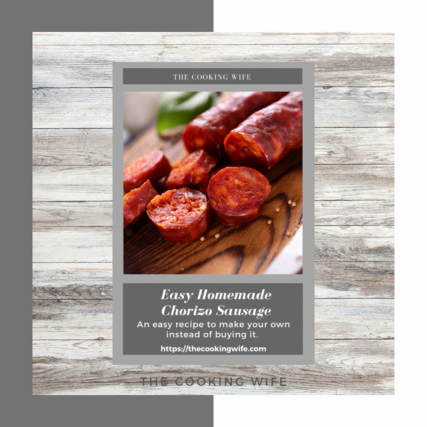 Easy 12 Ingredient Homemade Chorizo - The Cooking Wife